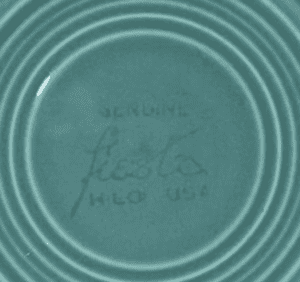 How Old is my Fiestaware? Fiesta Identification Guide – Antique Answers
