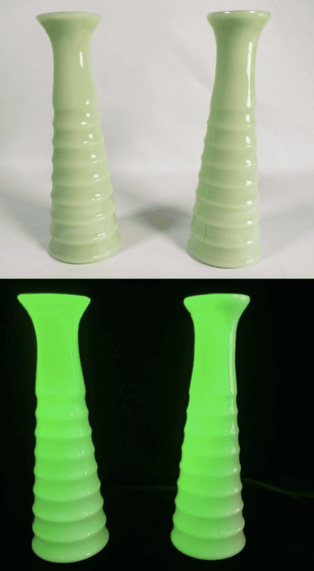 Uranium Glass Color Guide: Green, Yellow, Pink, and more! – Antique Answers