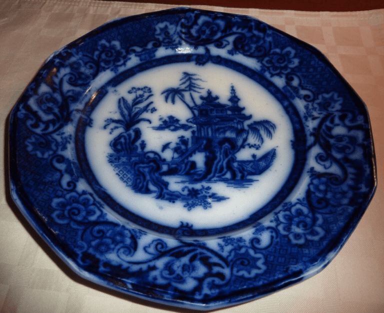 Flow Blue Identification Guide – Antique Answers