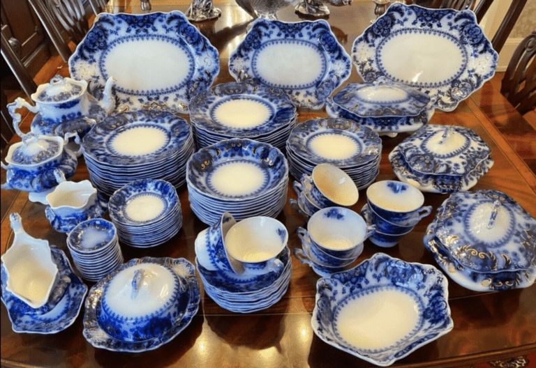 Flow Blue Identification Guide – Antique Answers